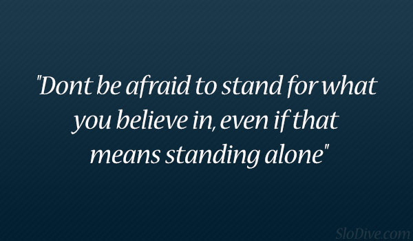 Stands Quotes. QuotesGram