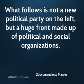 Subcomandante Marcos Quotes. QuotesGram