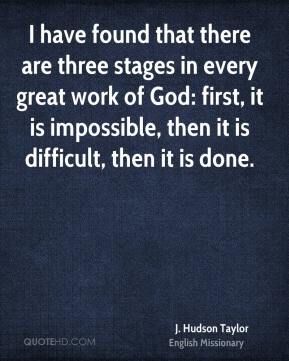 Hudson Taylor Missionary Quotes. QuotesGram