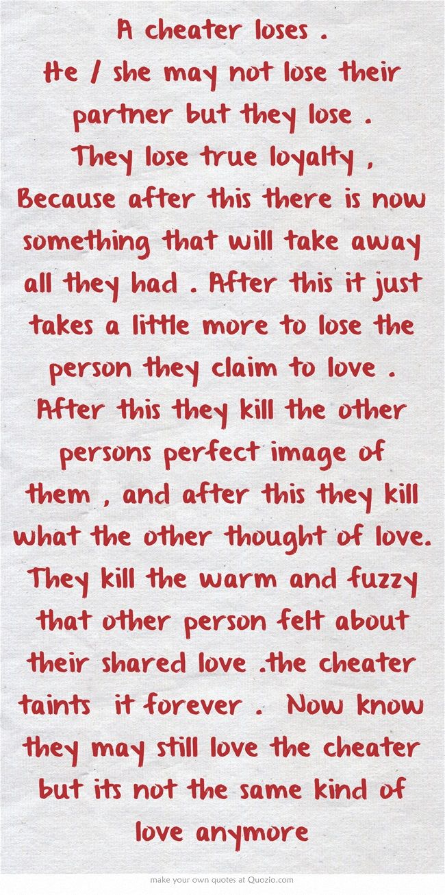 Serial Cheater Quotes. QuotesGram