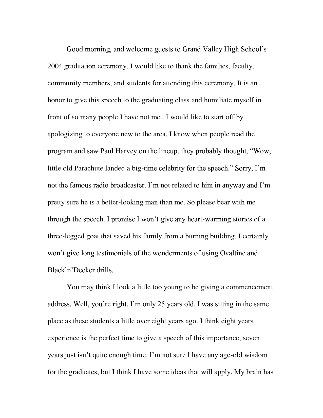 Middle School Graduation Speech Quotes QuotesGram Middle School Graduation Speech Quotes QuotesGram