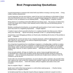 Computer Programming Quotes. QuotesGram