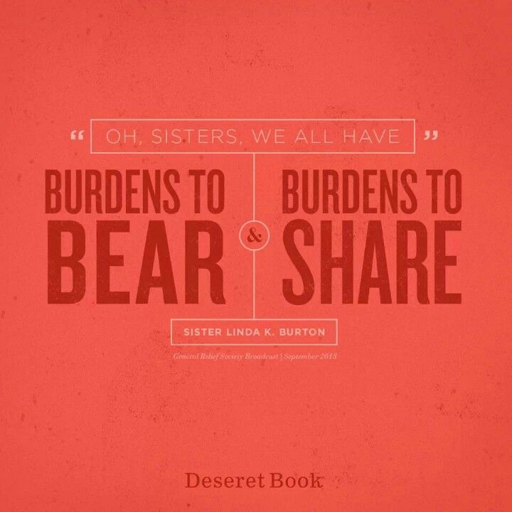 Sharing Burdens Quotes. QuotesGram