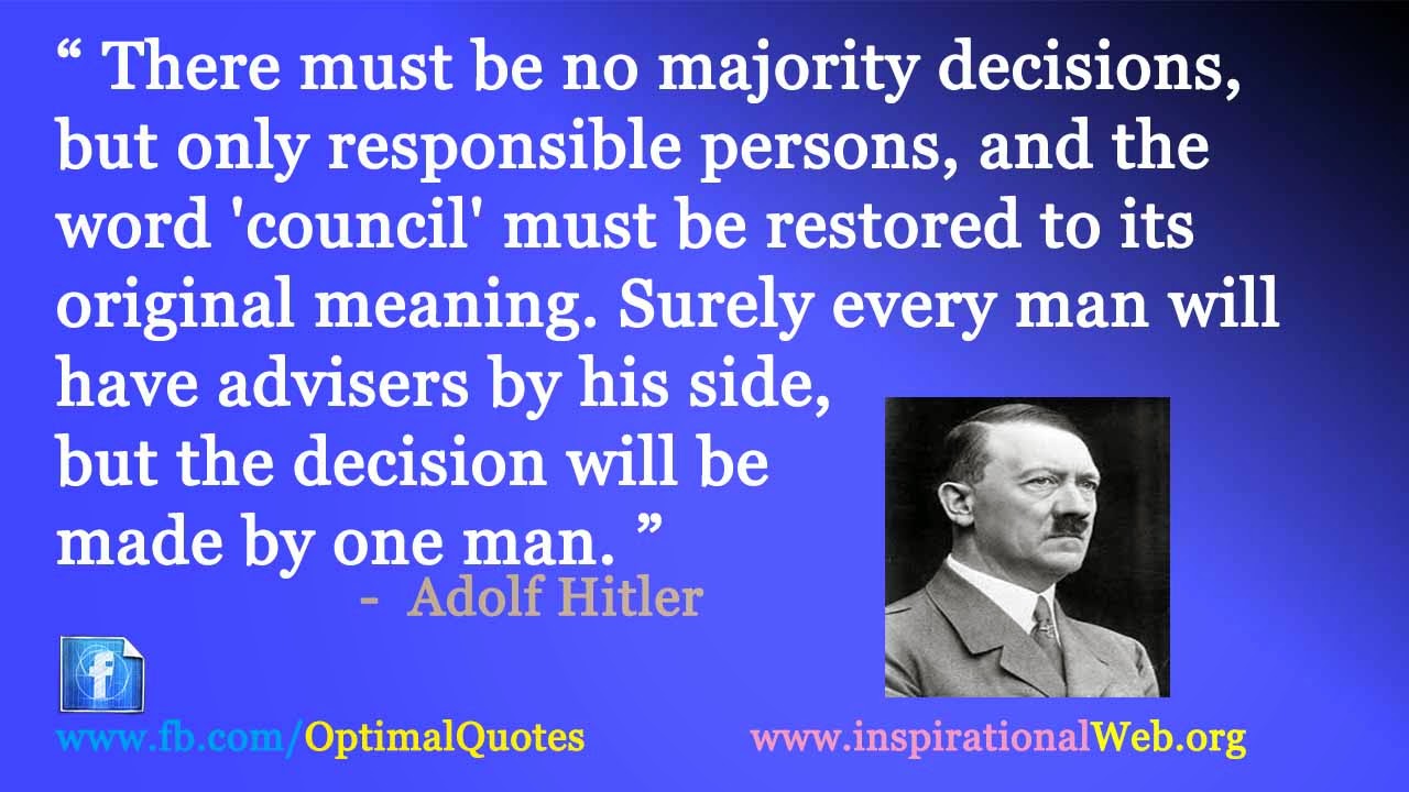 Famous Quotes From Adolf Hitler. QuotesGram