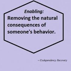 Enabling Behavior Quotes. QuotesGram