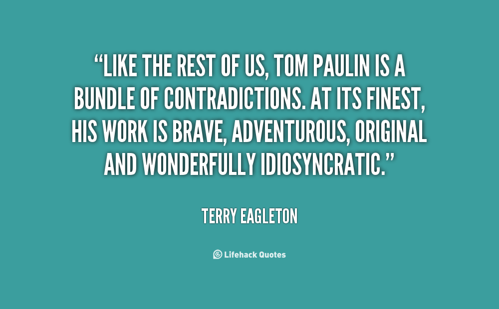 Terry Eagleton Quotes. QuotesGram
