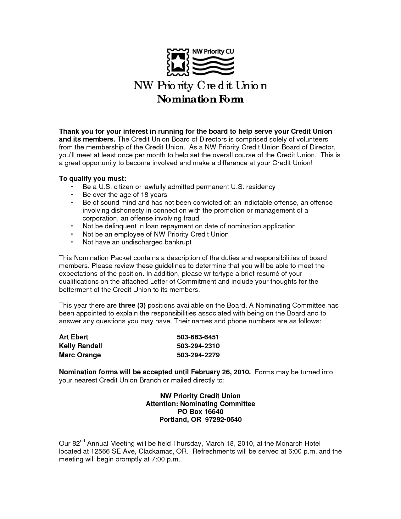 Employee Of The Month Nomination Letter For Your Needs Letter 