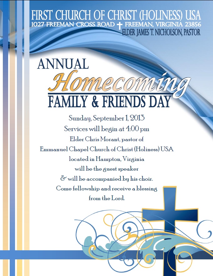 Family And Friends Day Invitation Famly And Frends Day Church Flyer - Etsy Theme For Family And ...