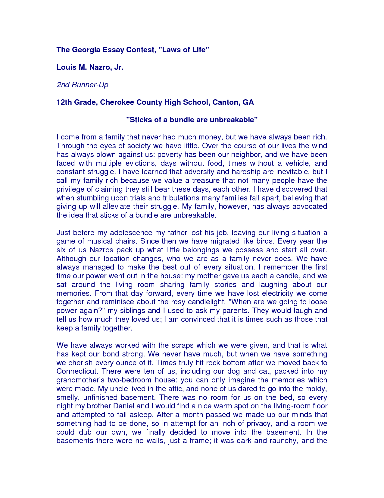 Quotes For A College Essay QuotesGram