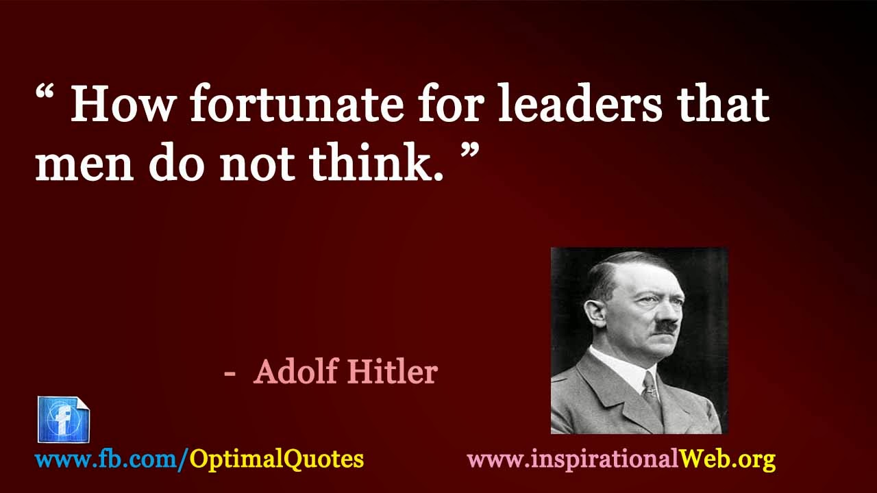 Inspirational Hitler Quotes. QuotesGram