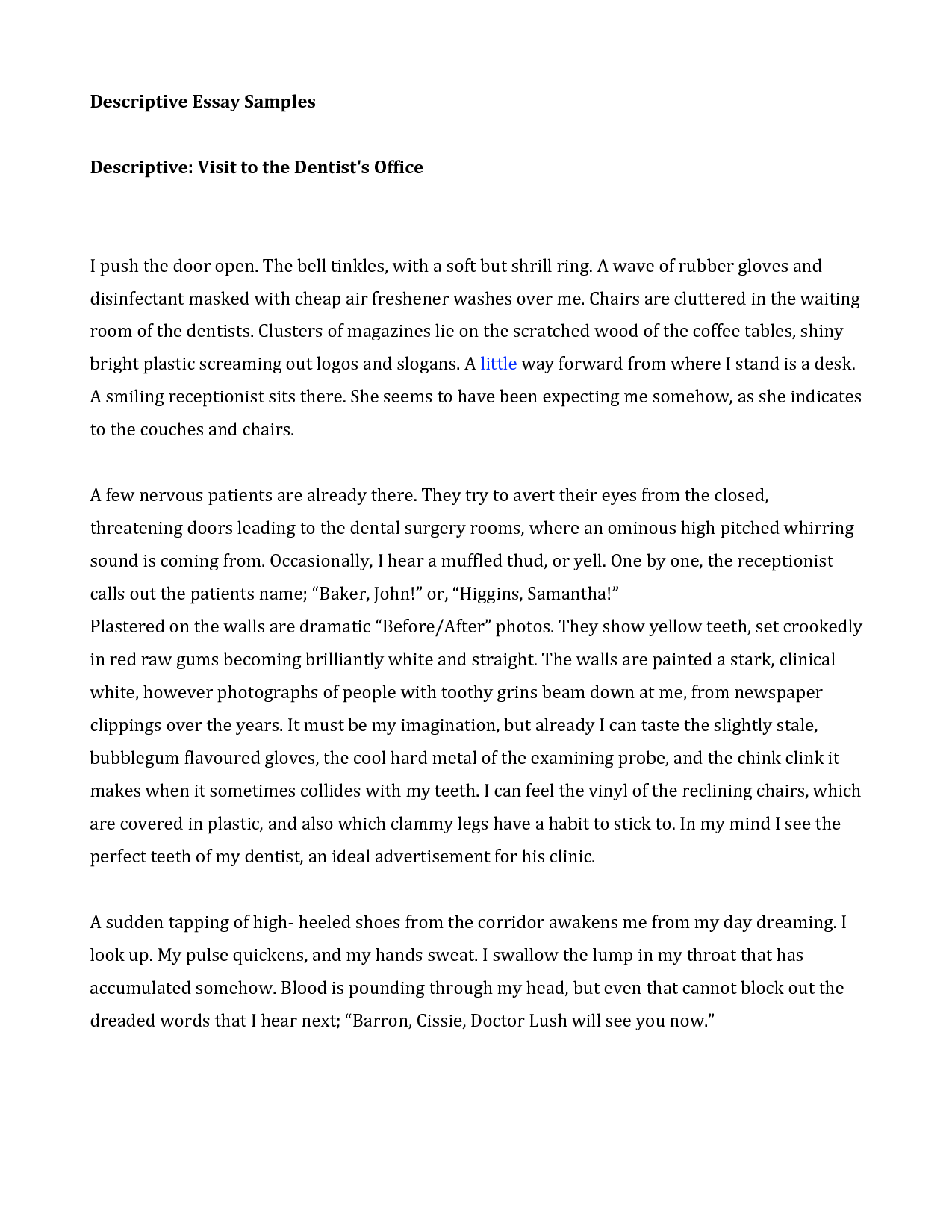Quotes About Descriptive Writing QuotesGram