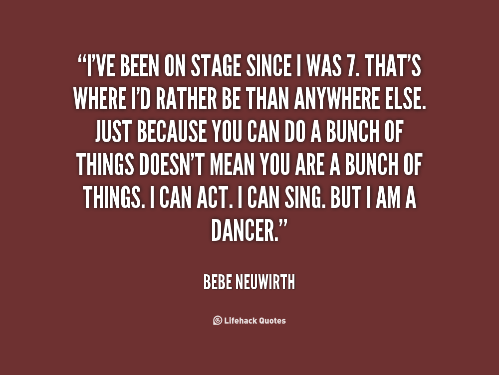 Bebe Neuwirth Quotes Quotesgram