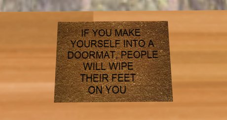 Doormat Quotes. QuotesGram