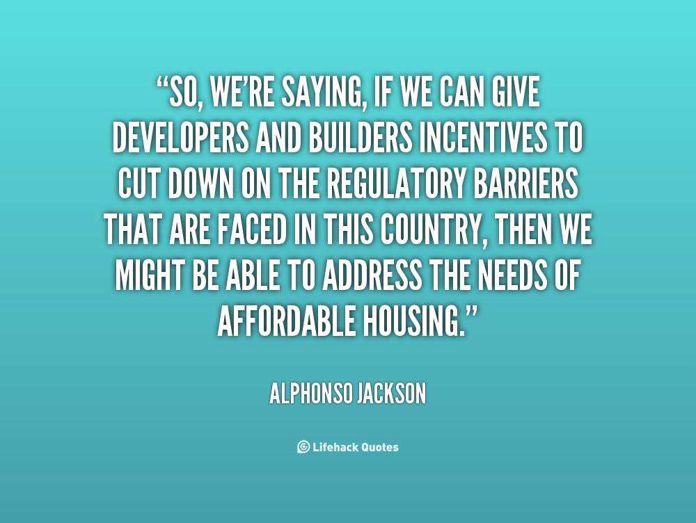 Affordable Housing Quotes. QuotesGram