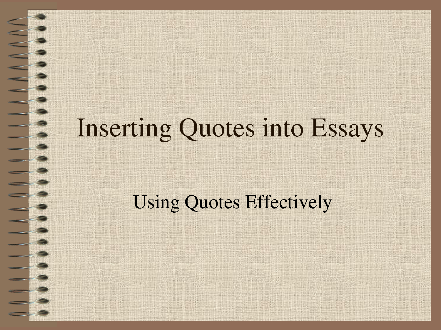 Essay Quotes. QuotesGram