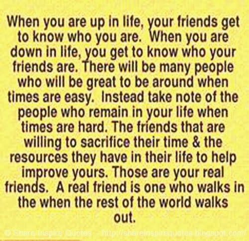 During Difficult Times Friendship Quotes Quotesgram