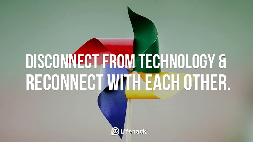 Disconnecting From Technology