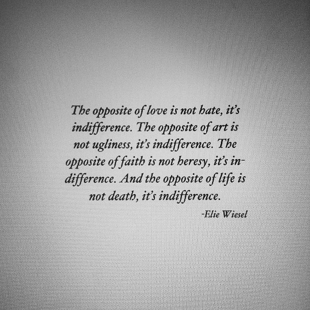 Quotes On Indifference Elie Wiesel. QuotesGram