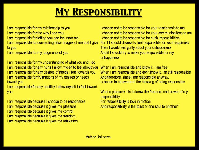 Responsibility In Education Quotes. QuotesGram