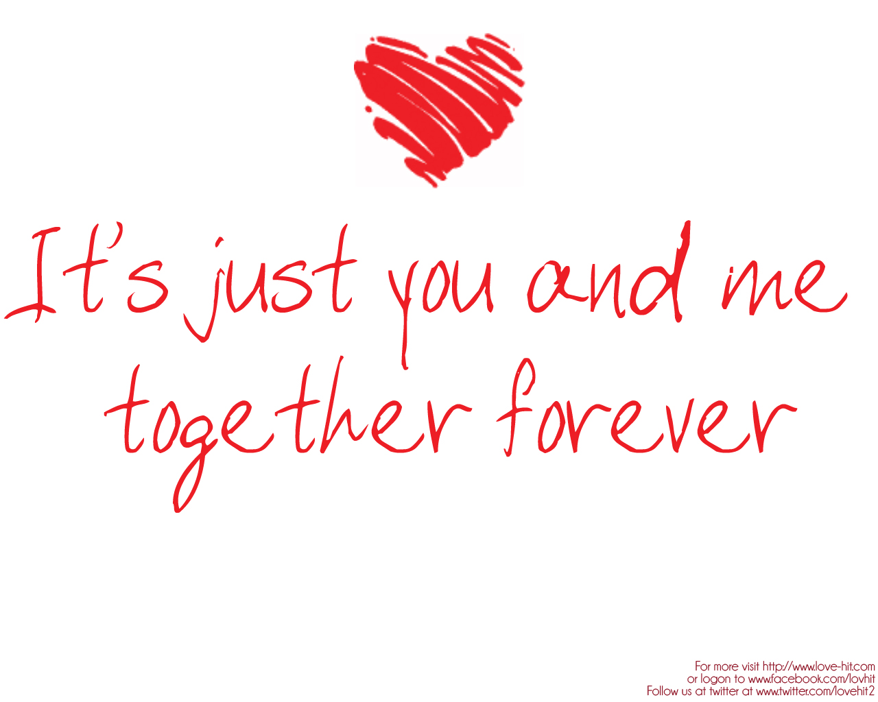 Its You And Me Quotes Quotesgram