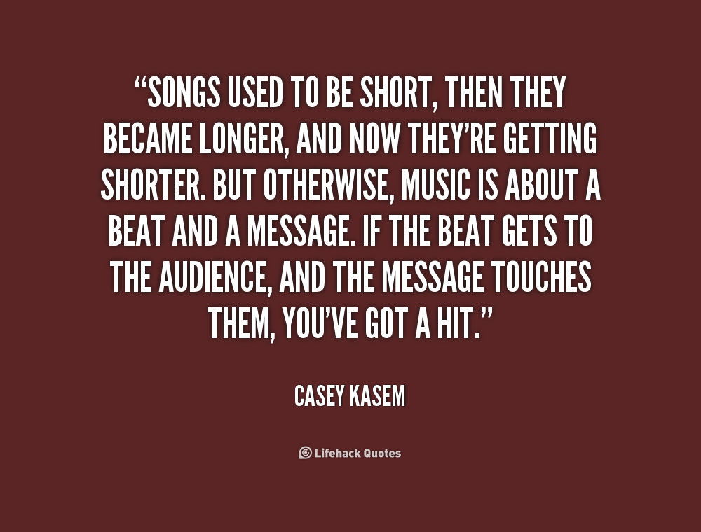 Best Short Quotes About Music - Short Quotes : Short Quotes