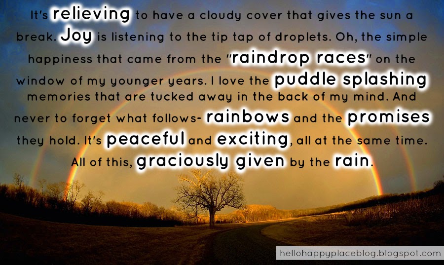 Thank God For Rain Pictures And Quotes. QuotesGram