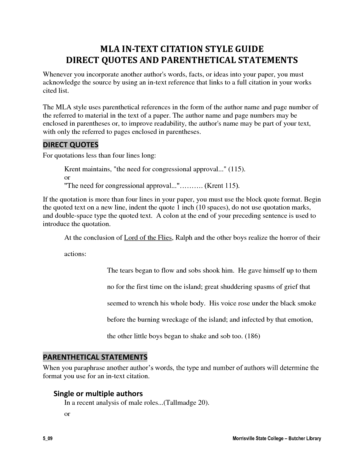 Embedded Quotes Mla. QuotesGram