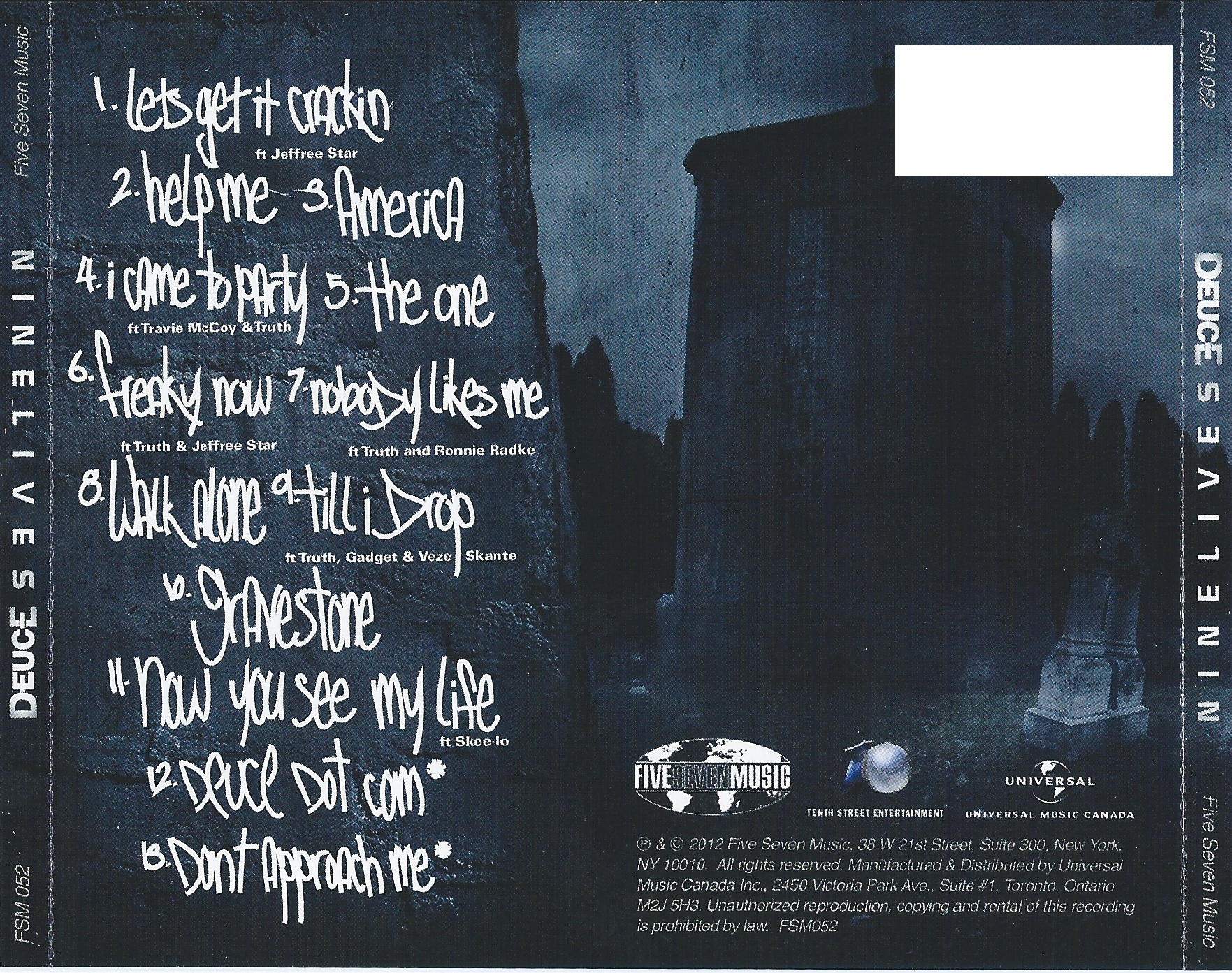 Deuce Nine Lives Quotes. QuotesGram