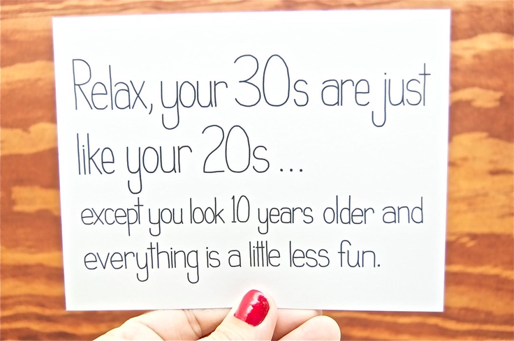 Hilarious 30th Birthday Quotes QuotesGram