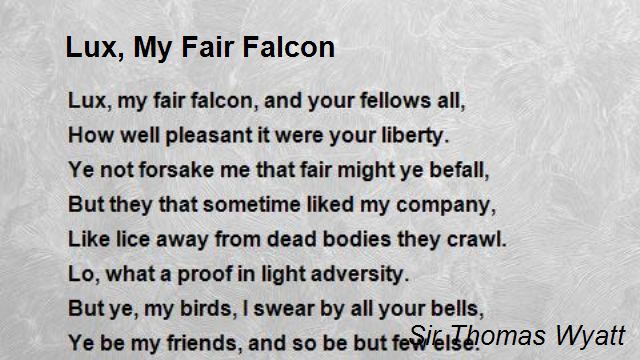 Falcon Poem Or Quotes. QuotesGram