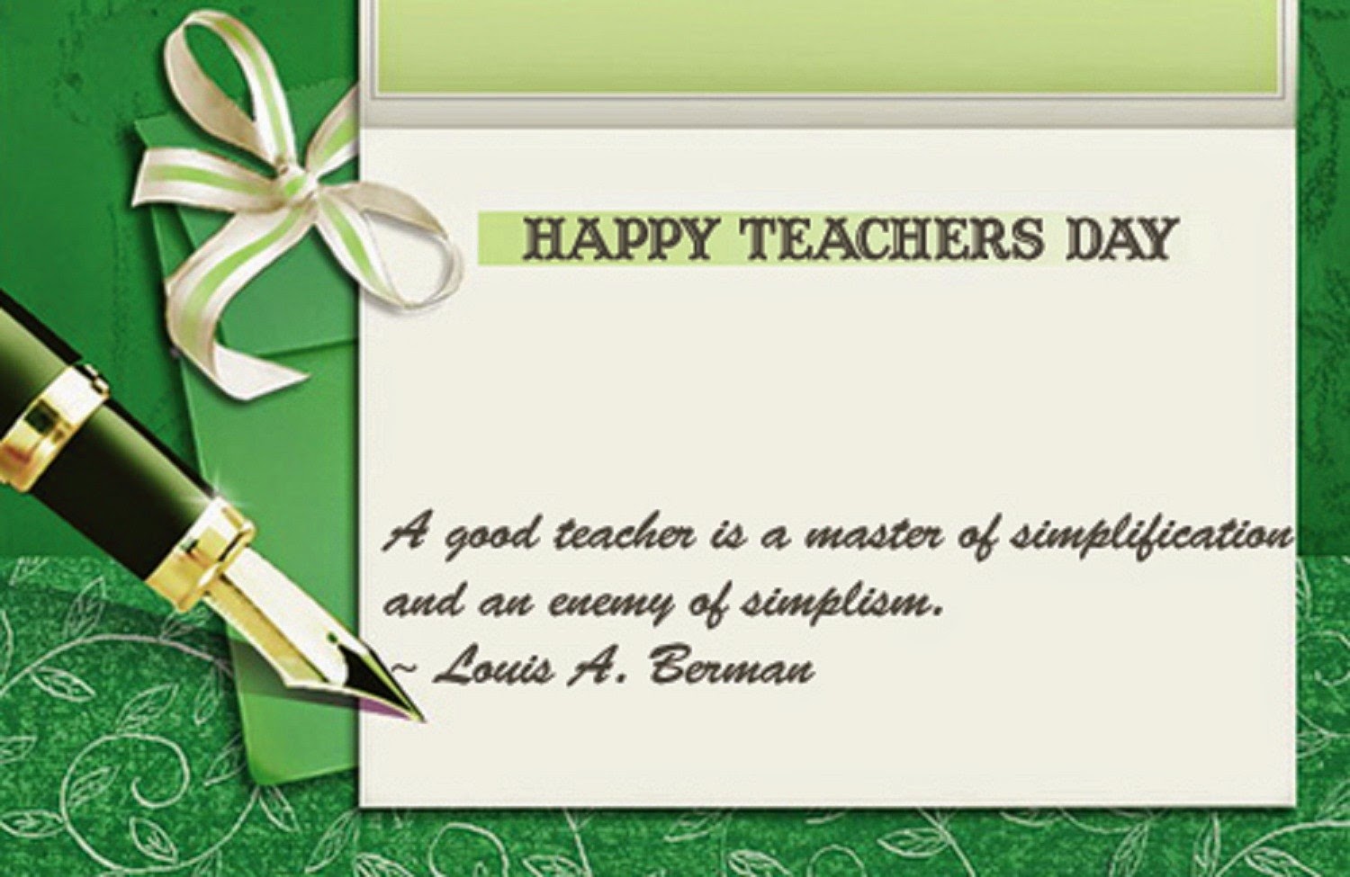 Teachers Day Quotes In English QuotesGram