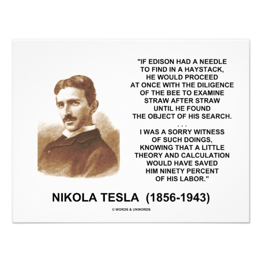 Quotes About Edison Tesla. QuotesGram