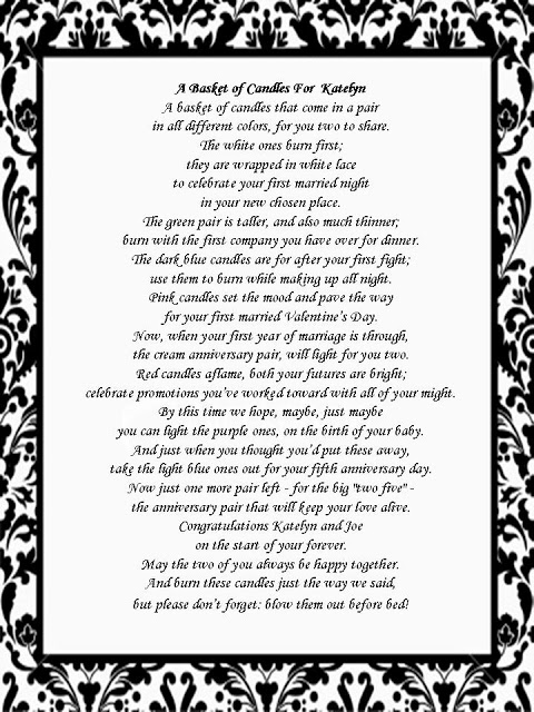 Bridal Shower Poems And Quotes. QuotesGram