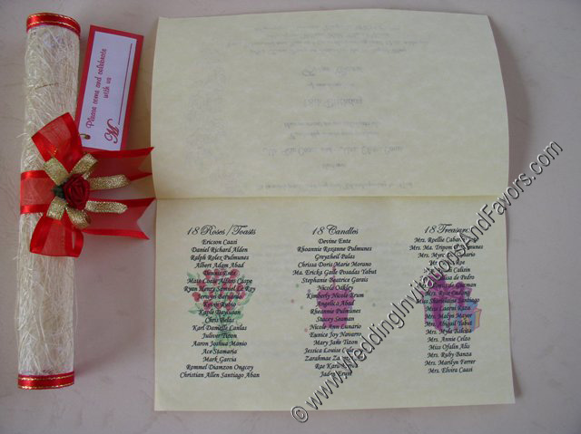 Sample debut party program script - perscribe Sample debut party program script - perscribe