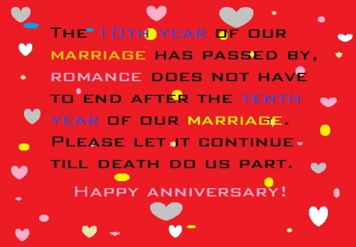 Happy 10th Anniversary Quotes QuotesGram