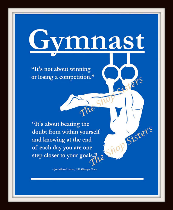 Printable Gymnastics Quotes Quotesgram