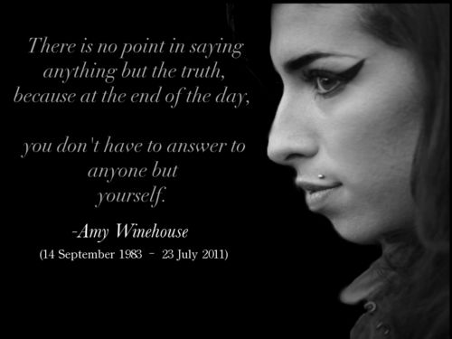 Amy Wine House Quotes. QuotesGram