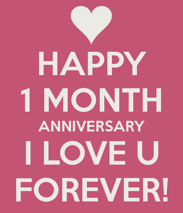 First Month Anniversary Quotes Happy QuotesGram