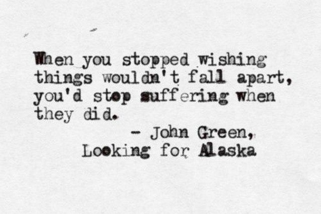 Looking For Alaska By John Green Quotes. QuotesGram
