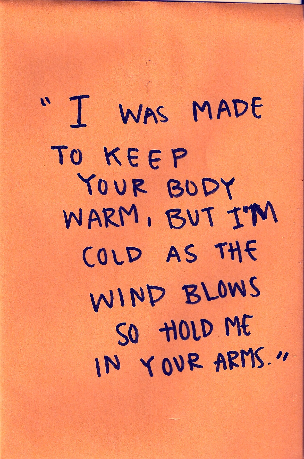 Keep You Warm Quotes QuotesGram Keep You Warm Quotes QuotesGram