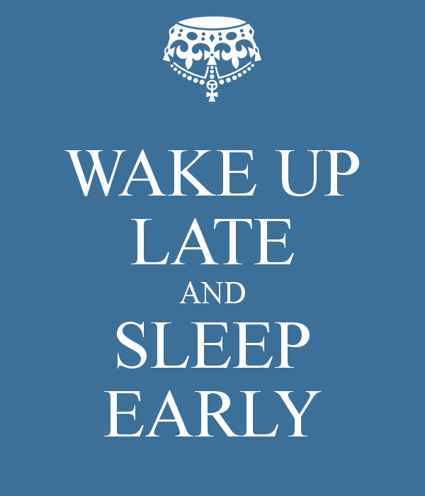 Waking Up Late Quotes QuotesGram