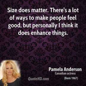 Size Does Matter Quotes. QuotesGram