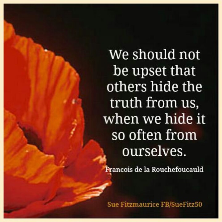 Quotes About Hiding The Truth. QuotesGram