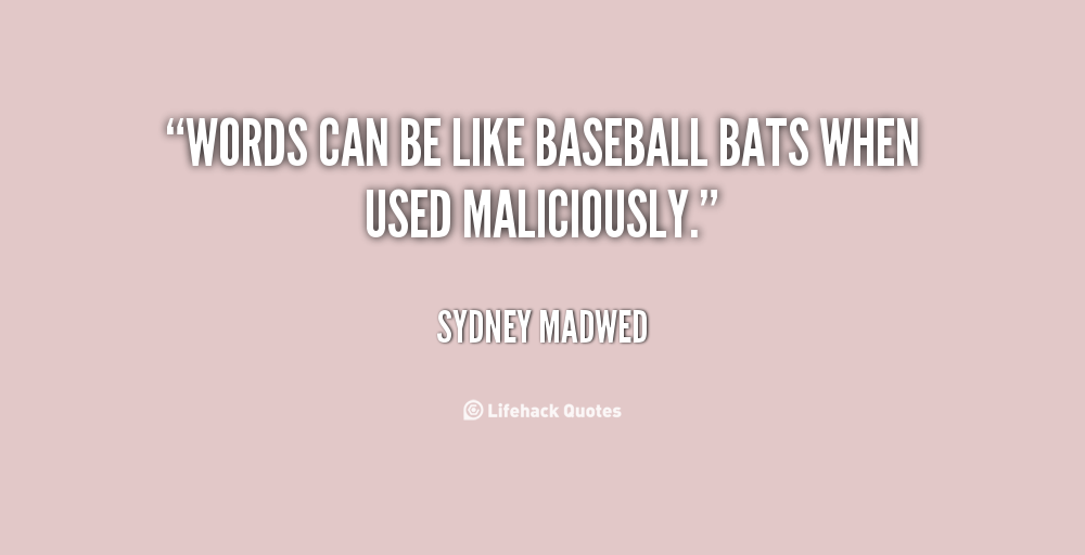 Quotes About Baseball Bats. QuotesGram