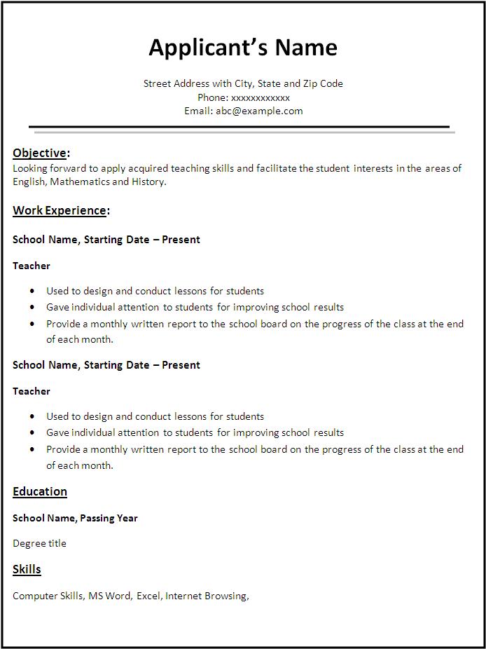 Teacher Resumes With Quotes QuotesGram