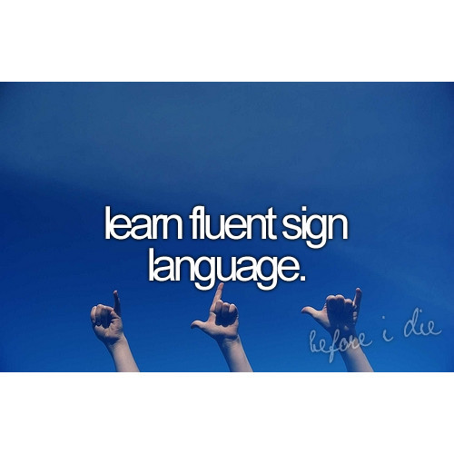 Deaf Sign Language Quotes. QuotesGram