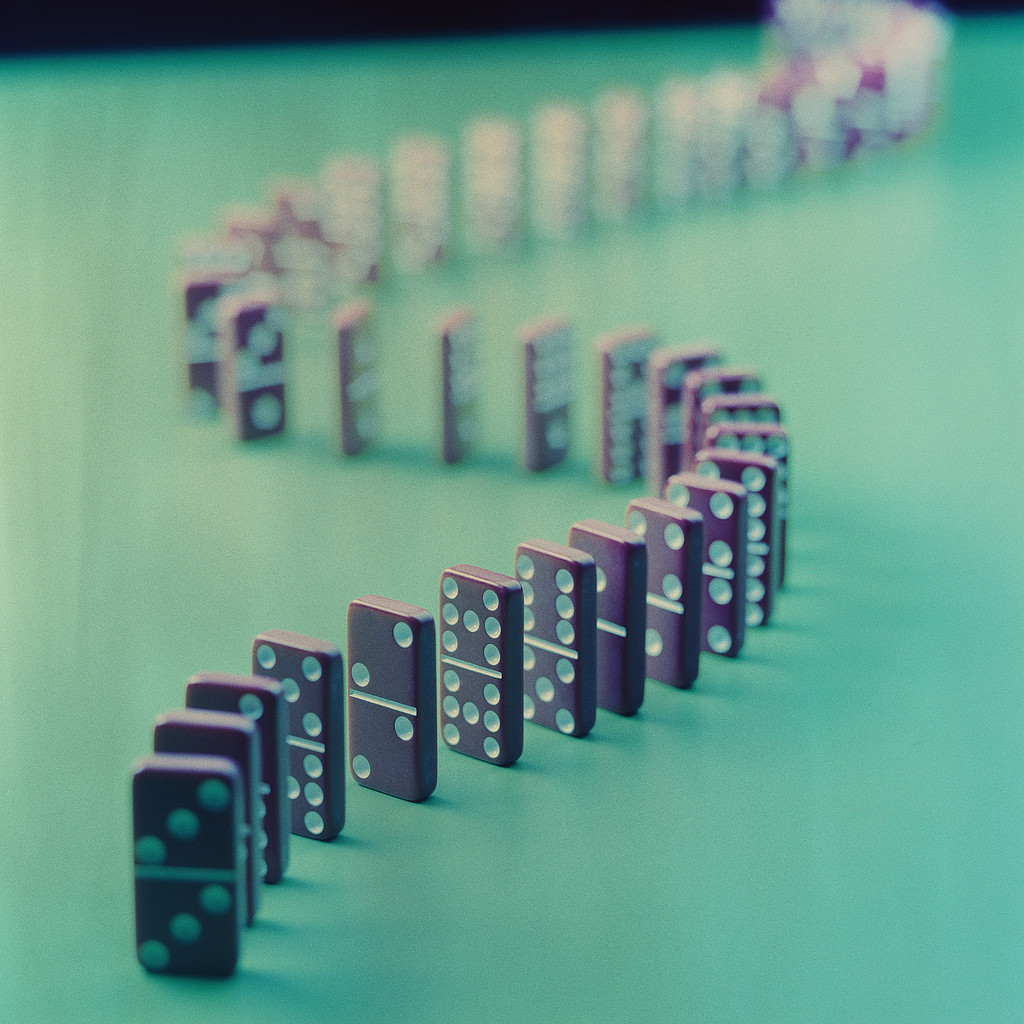 Domino Effect Quotes. QuotesGram