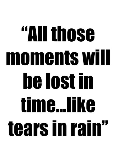 Famous Quotes From Blade Runner. QuotesGram