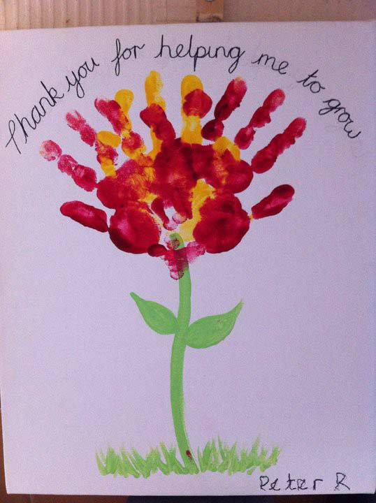 Handprint Quotes For Teacher Appreciation Gifts QuotesGram