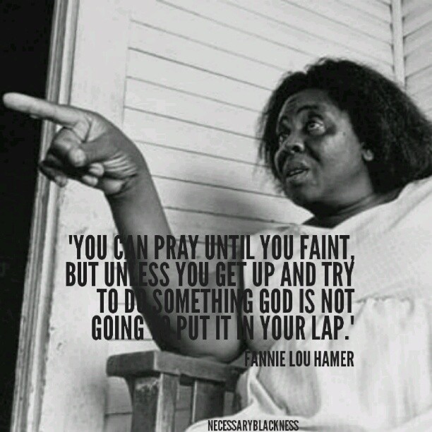 Fannie Lou Hamer Quotes Quotesgram